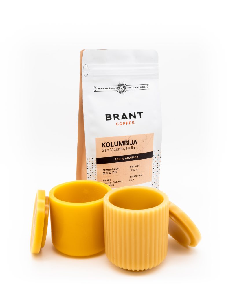 Beeswax cups and coffee set – Brant Coffee